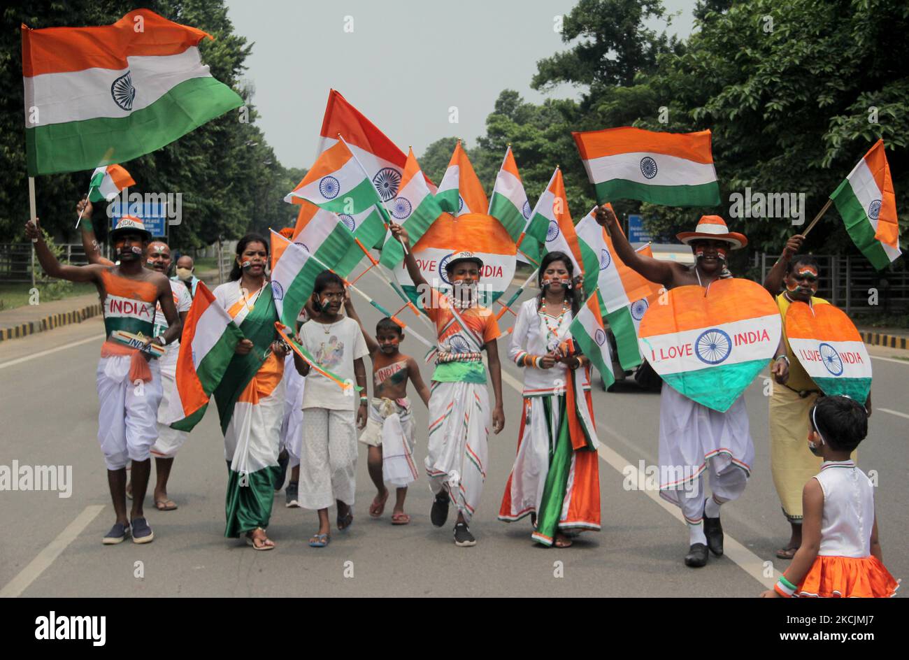 Tricolor deigned dresses hi-res stock photography and images - Alamy