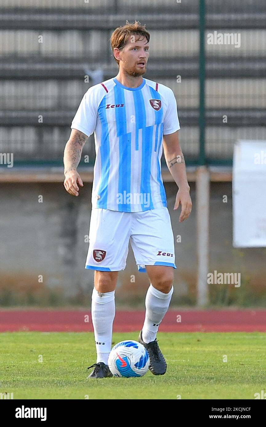 Stefan Strandberg of US Salernitana 1919 during the friendly match ...