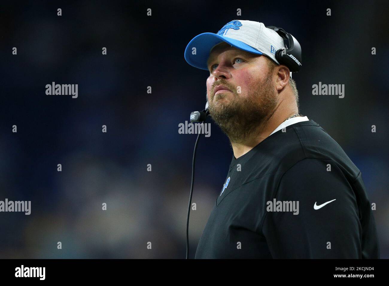 Detroit lions offensive line hi-res stock photography and images - Alamy