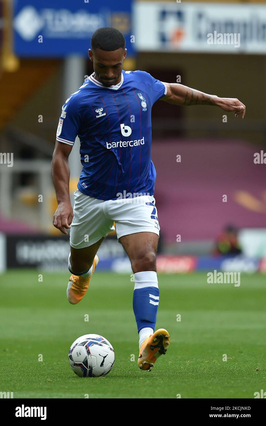 Oldham Athletic's Jordan Clarke during the Sky Bet League 2 match ...