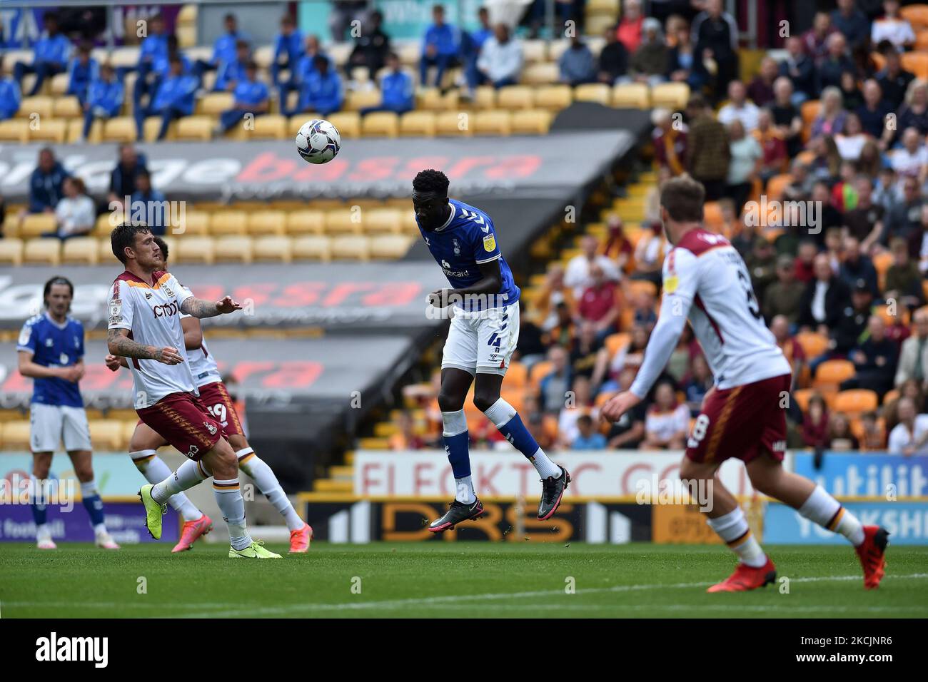 Oldham Athletic's Ouss Cisse during the Sky Bet League 2 match between ...