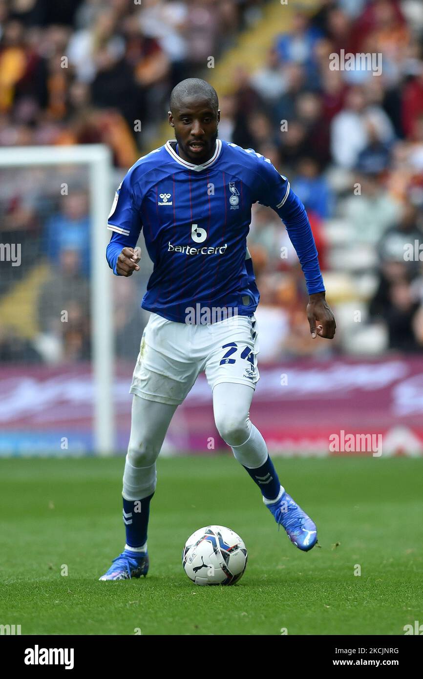 Oldham Athletic's Dylan Bahamboula during the Sky Bet League 2 match ...