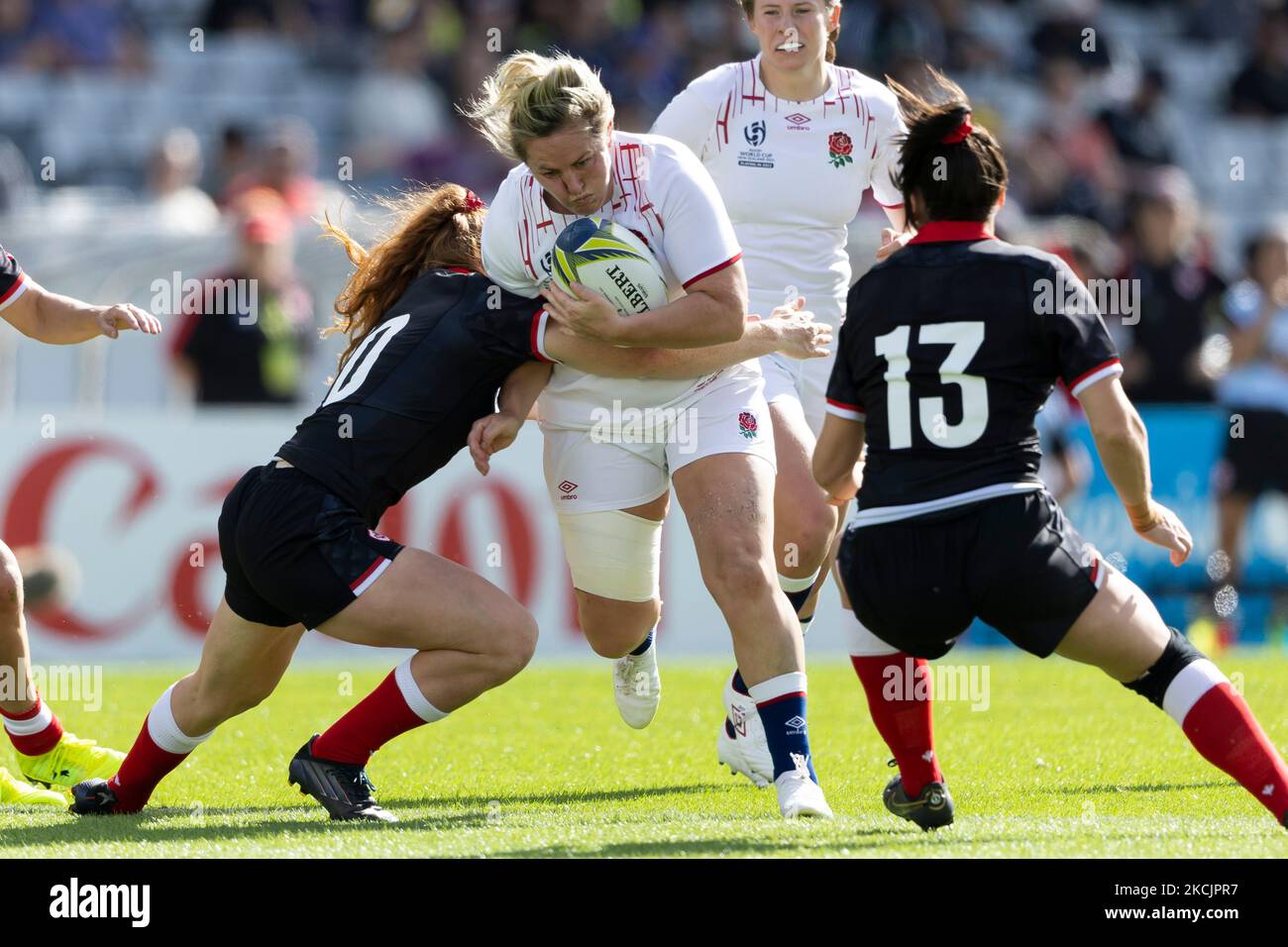 England's Marlie Packer during the Women's Rugby World Cup semi-final ...