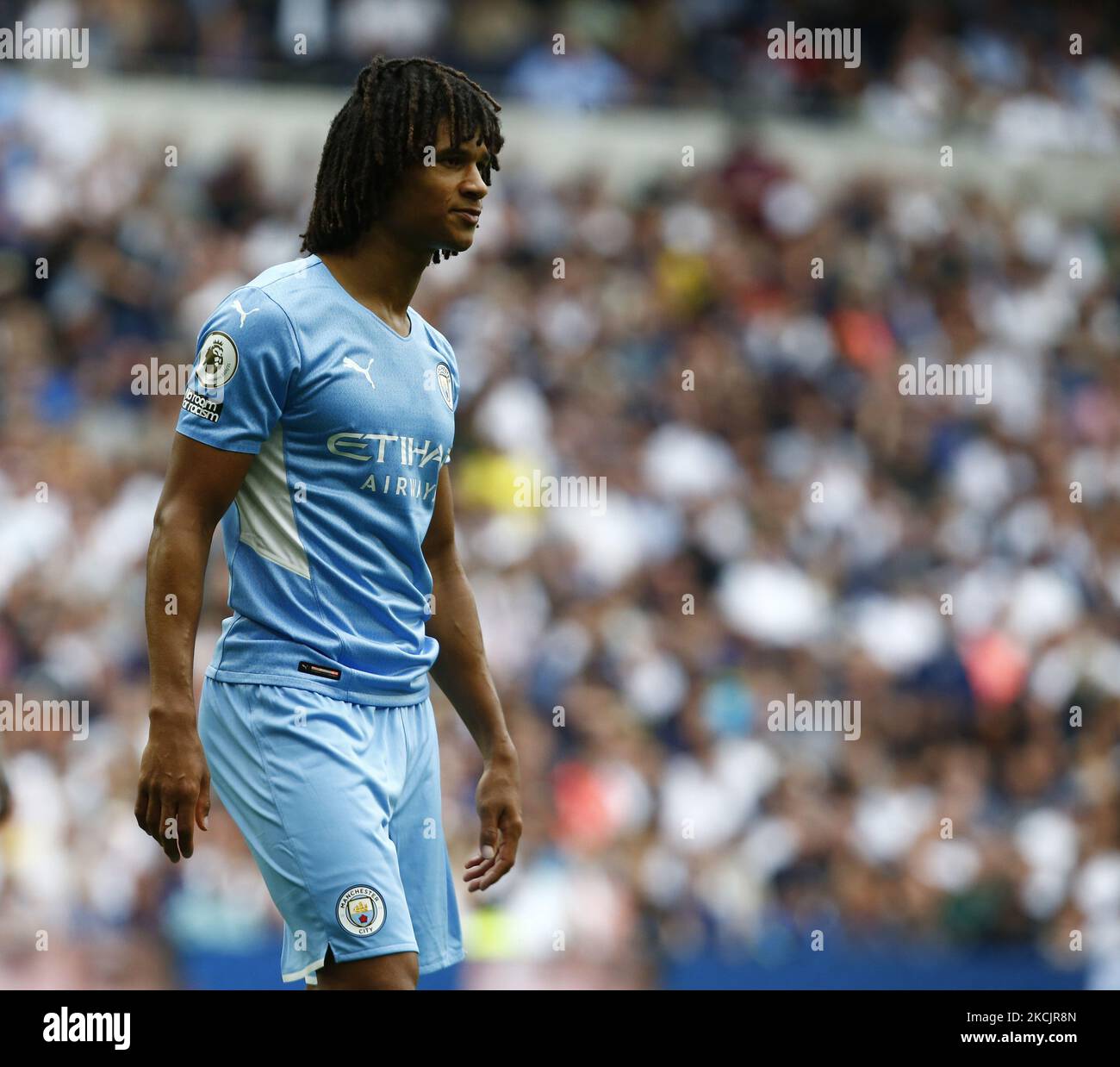 Manchester City's Nathan Ake during Premier League between Tottenham ...
