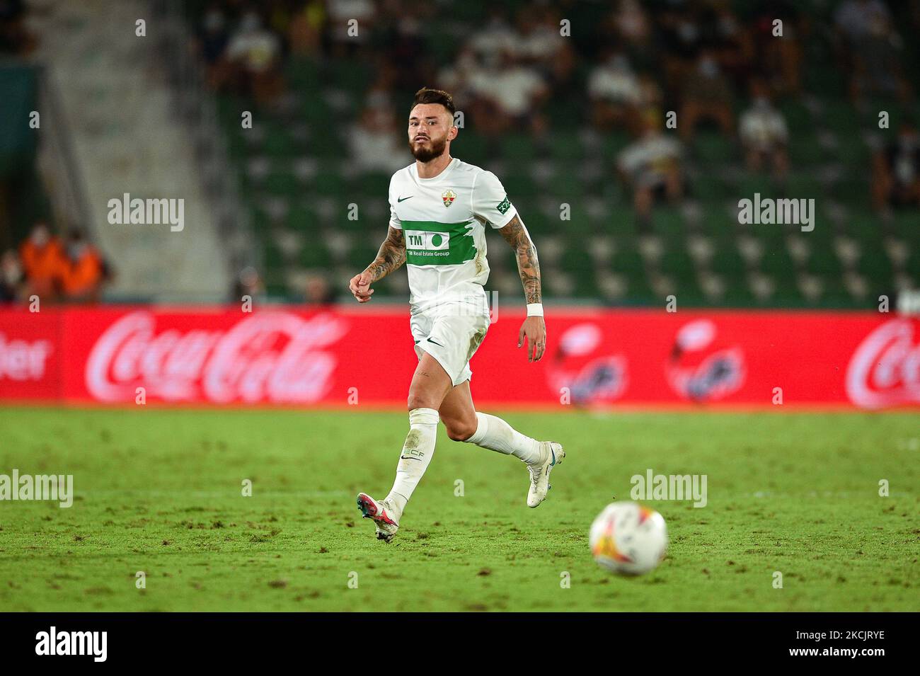 Josan during La Liga match between Elche CF and Athletic Club at ...