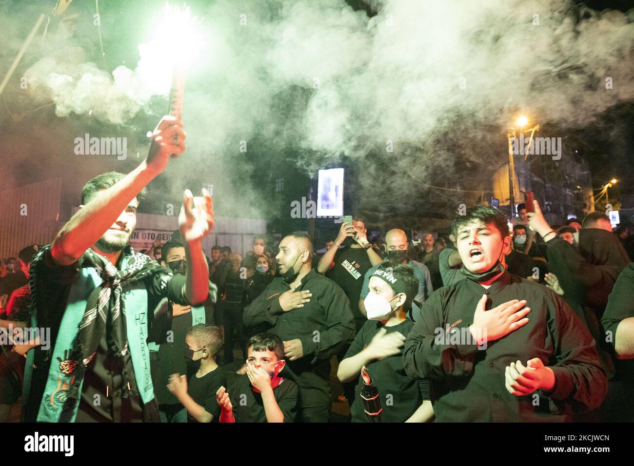Devotees take part in mourning rituals to commemorate Ashura in ...