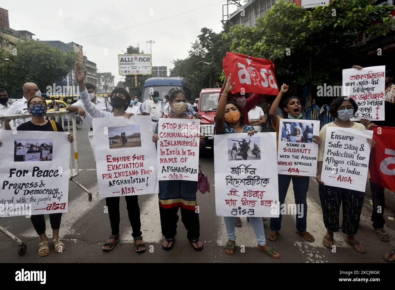 Mprotest kolkata hi-res stock photography and images - Alamy