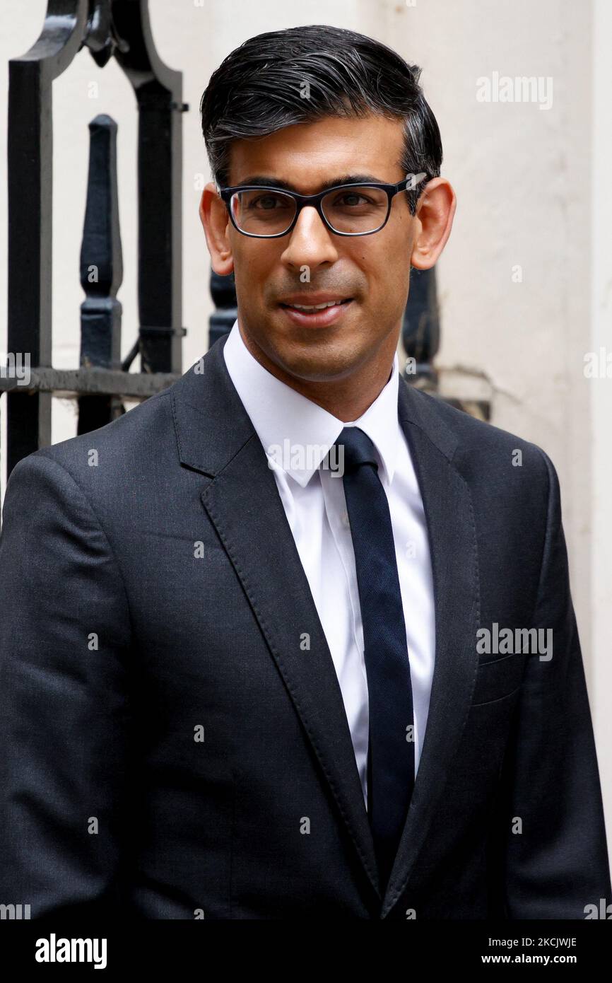 British Chancellor of the Exchequer Rishi Sunak, Conservative Party MP ...