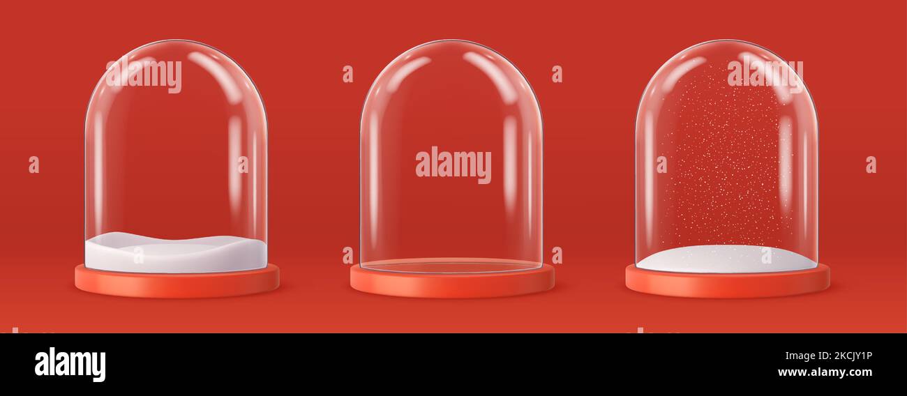 3d Snow globe templates Stock Vector Image & Art - Alamy