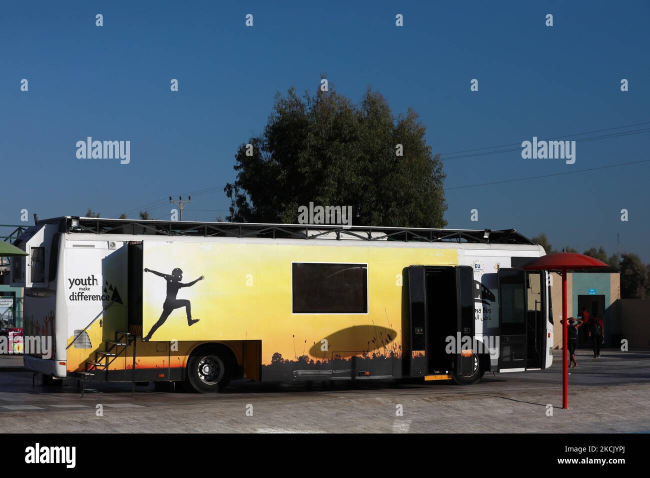 Palestine cinema bus hi-res stock photography and images - Alamy
