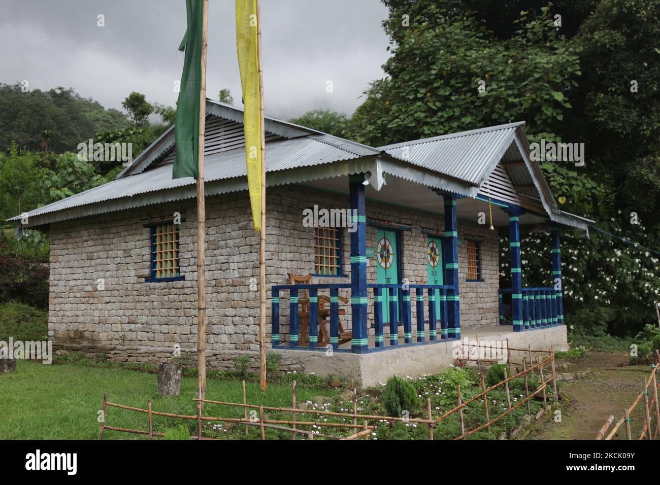 Typical sikkim house hi-res stock photography and images - Alamy