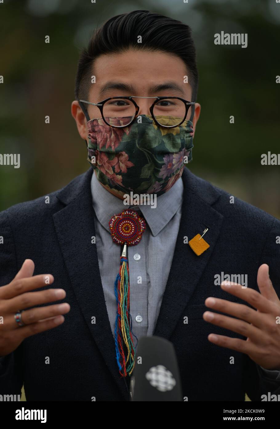 Metis activist hi-res stock photography and images - Alamy