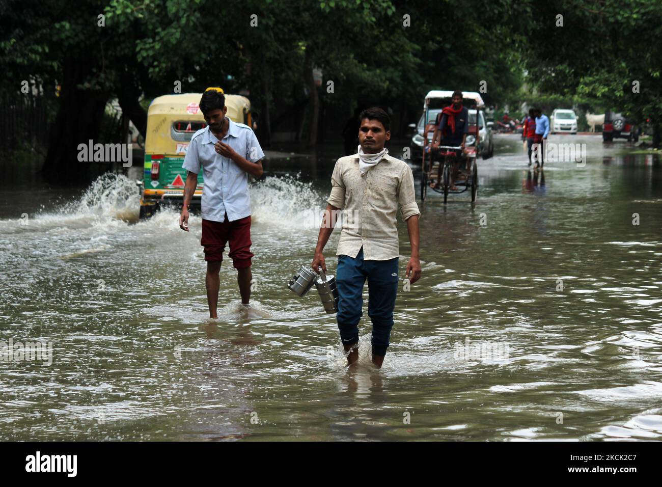 Flooded city india hi-res stock photography and images - Alamy