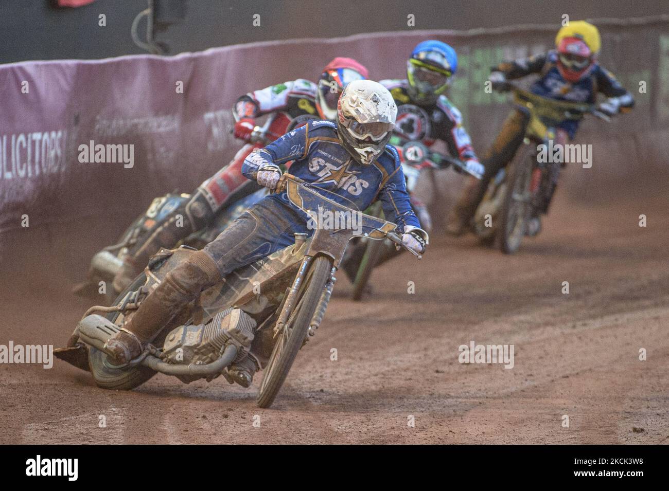 Richard Lawson (White) leads Steve Worrall (Red) Charles Wright (Blue ...