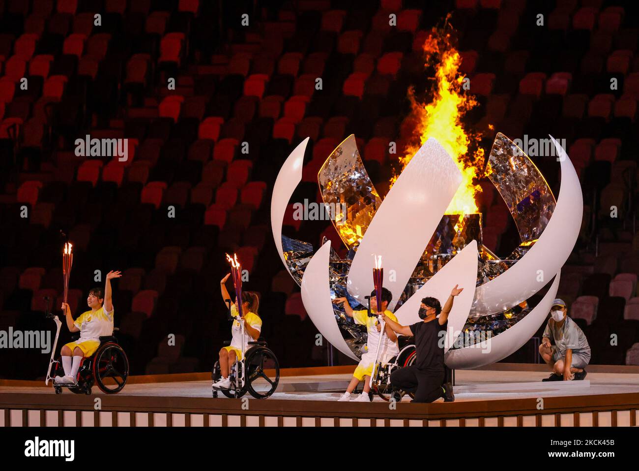 Opening ceremony of the Tokyo 2020 Paralympic Games at the Olympic ...