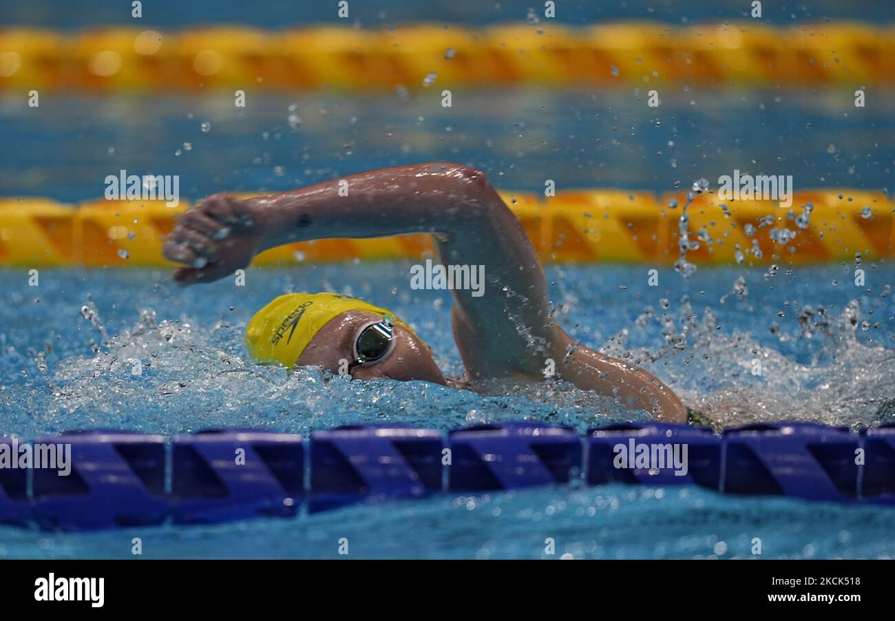 Lakeisha Patterson from Australia during swimming at the Tokyo ...