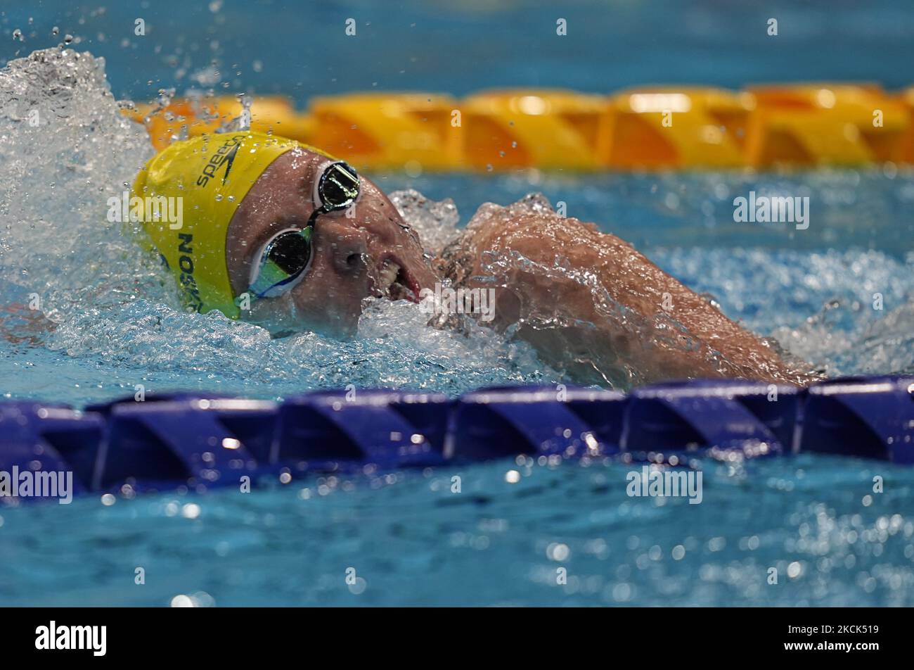 Lakeisha Patterson from Australia during swimming at the Tokyo ...