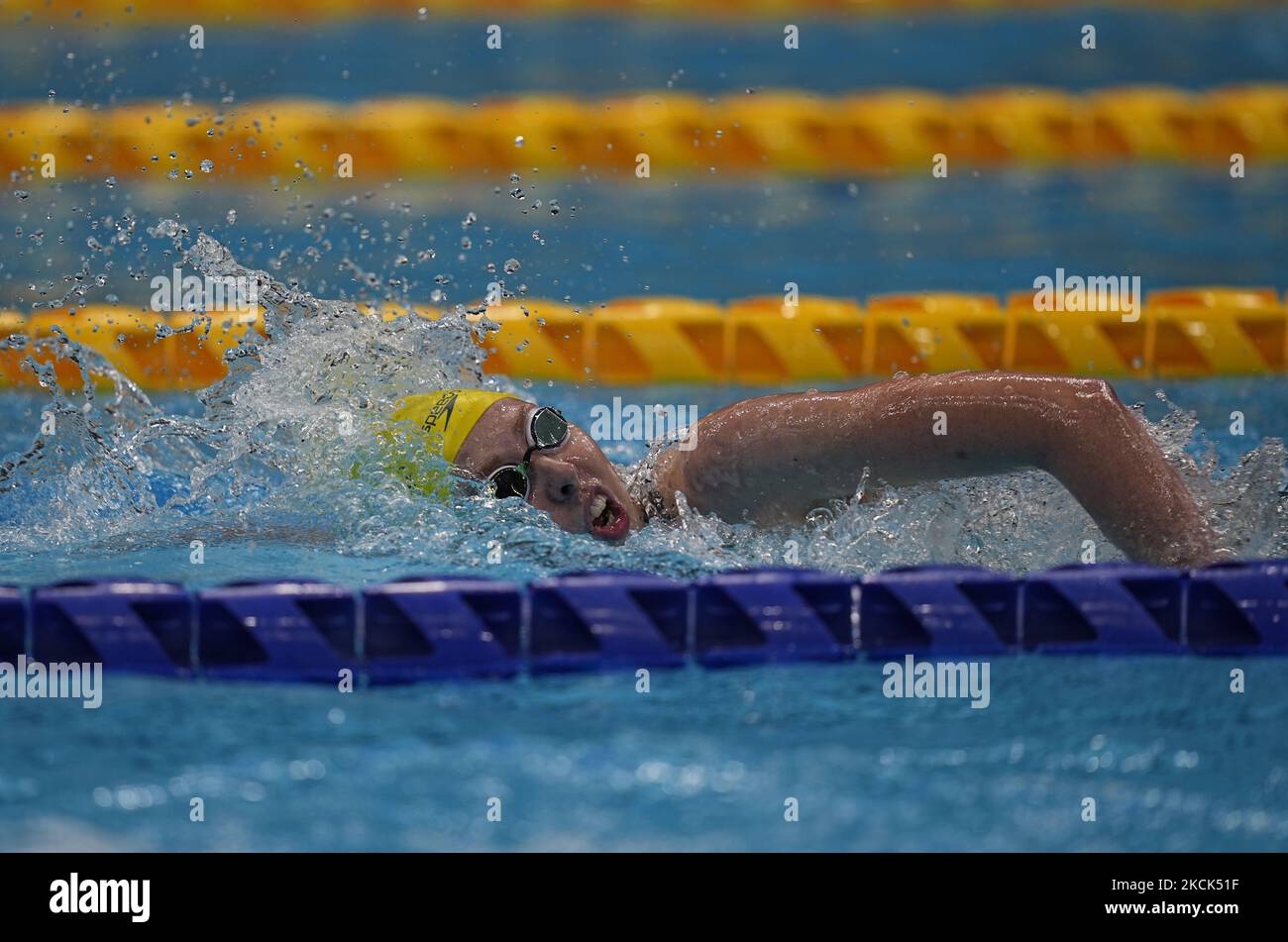 Lakeisha Patterson from Australia during swimming at the Tokyo ...