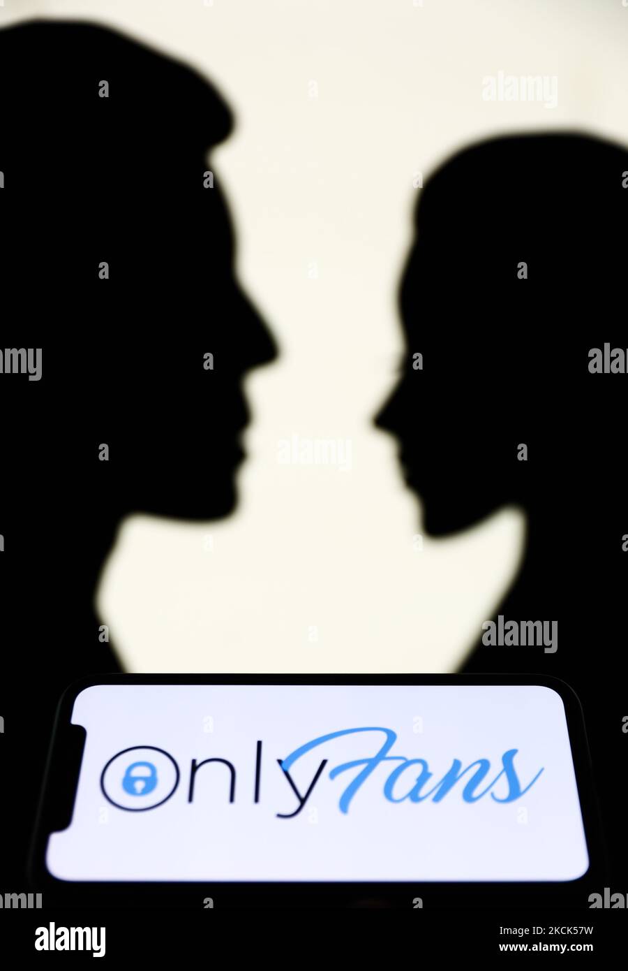 Onlyfans Logo Is Seen Displayed On A Phone Screen In This OnlyFans To