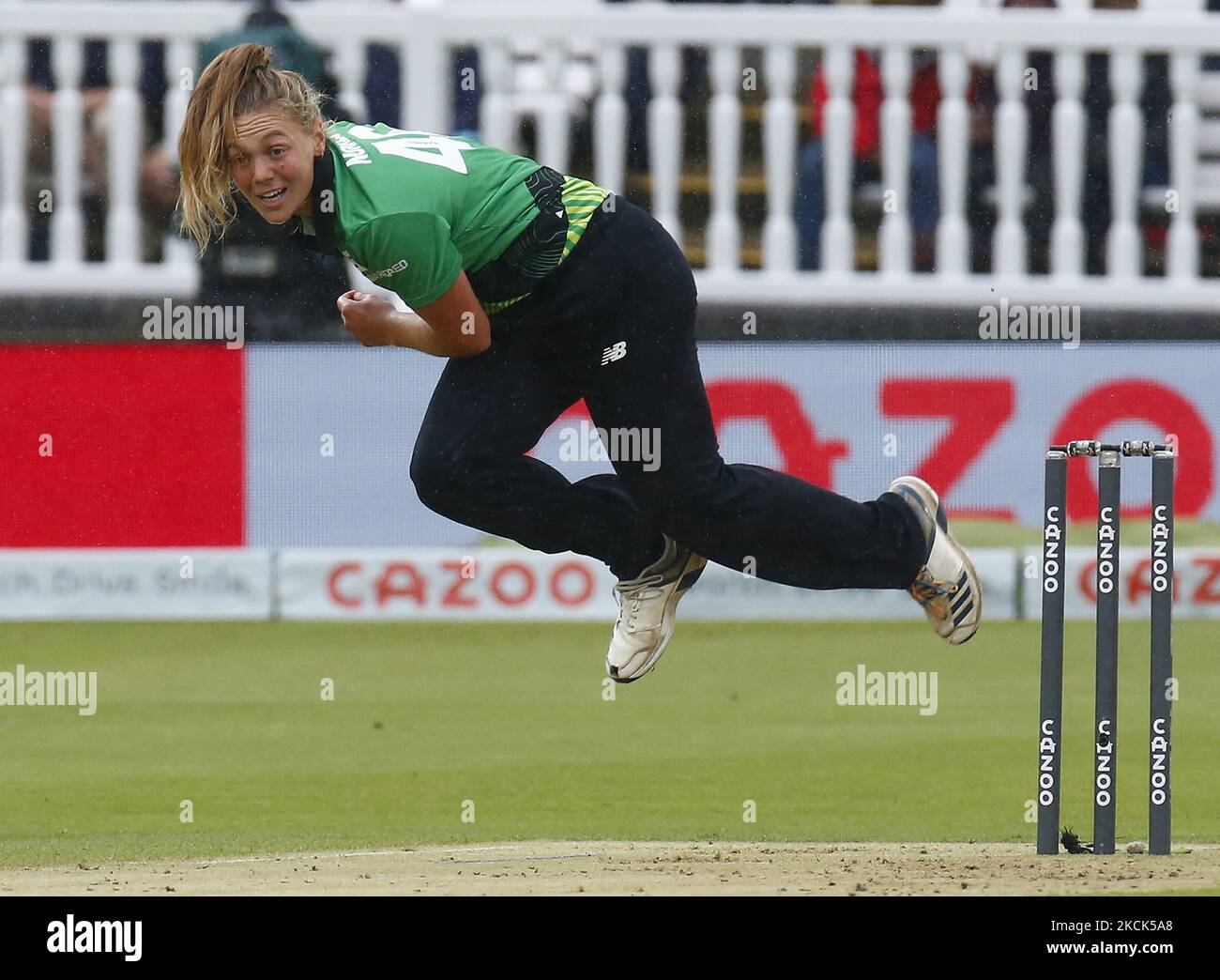 Tara Norris of Southern Brave Women during The Hundred Women Final ...
