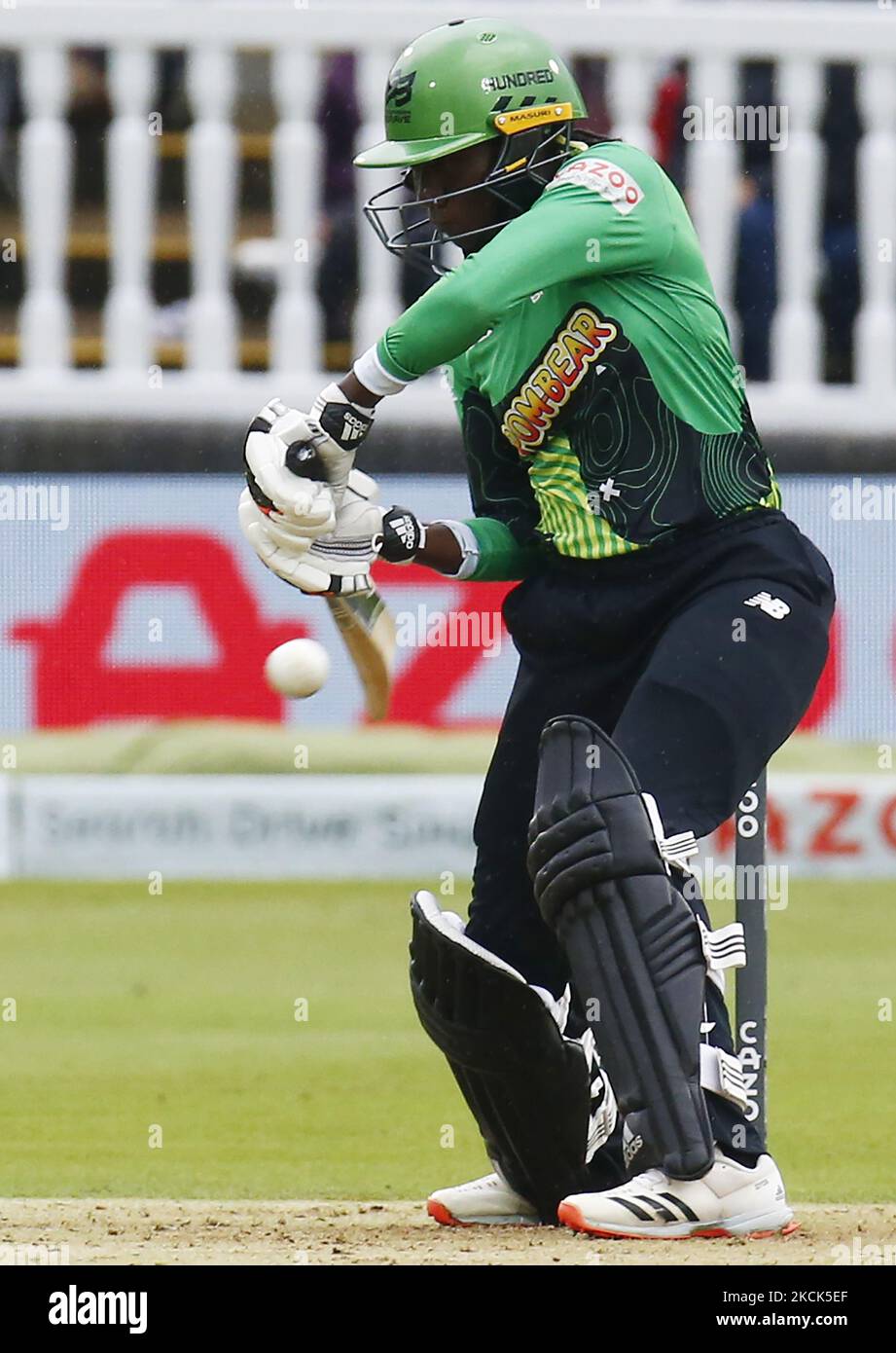 Stafanie Taylor of Southern Brave Women during The Hundred Women Final ...