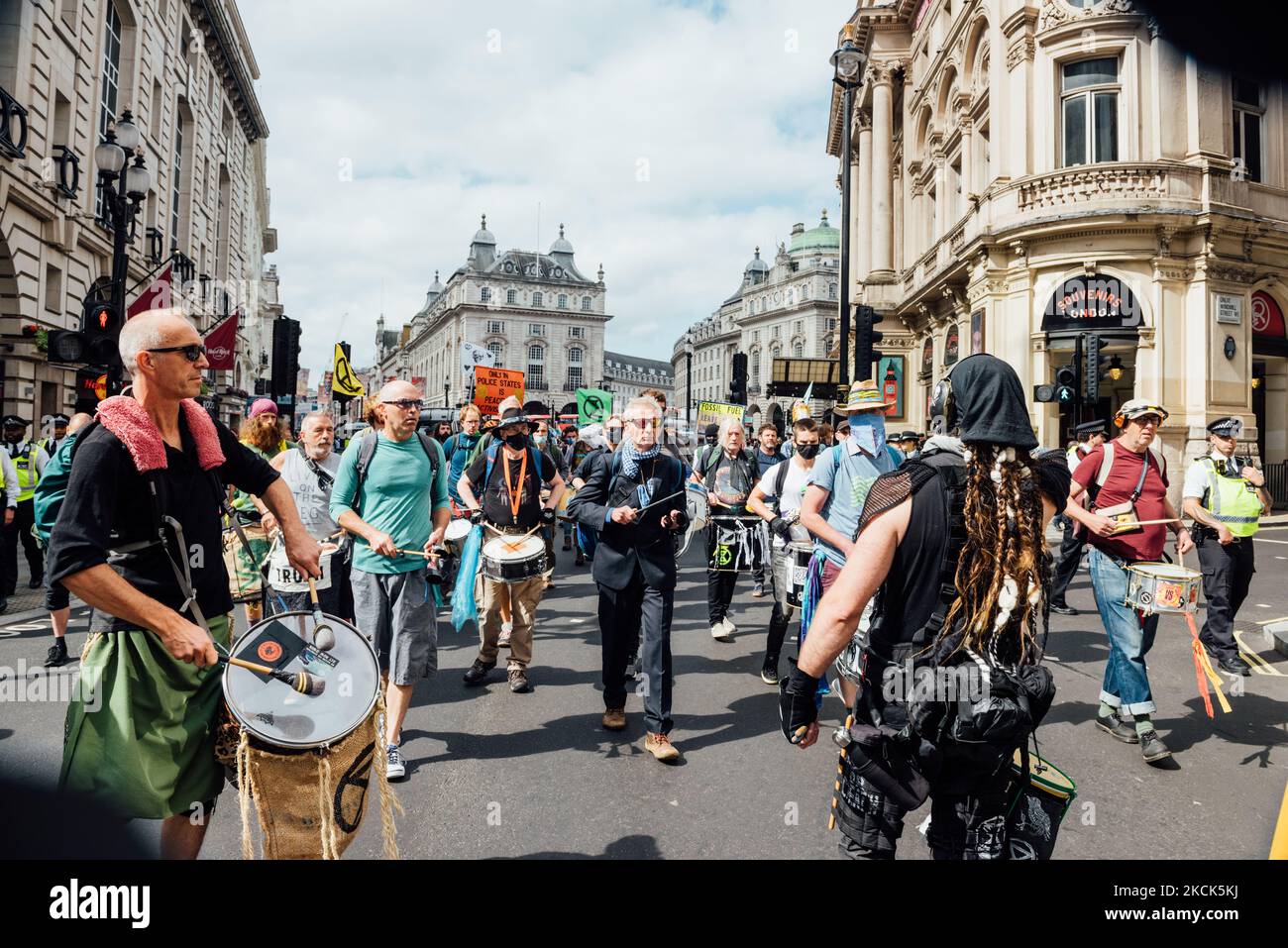 Three members extinction rebellion hi-res stock photography and images ...