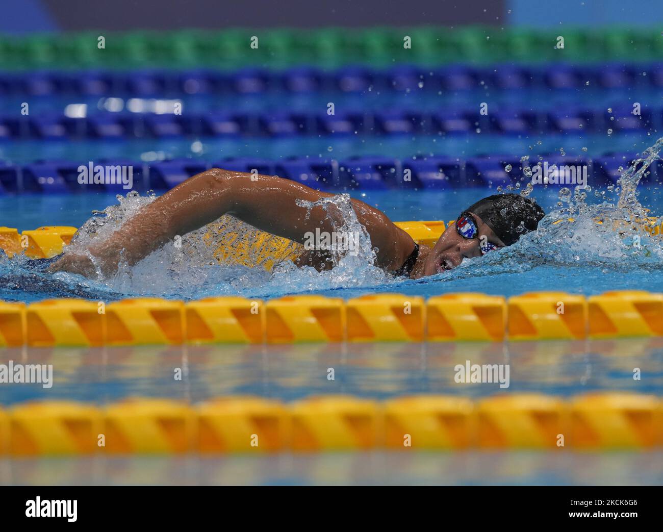 Anastasia Pagonis from USA winning gold and beating the world record ...
