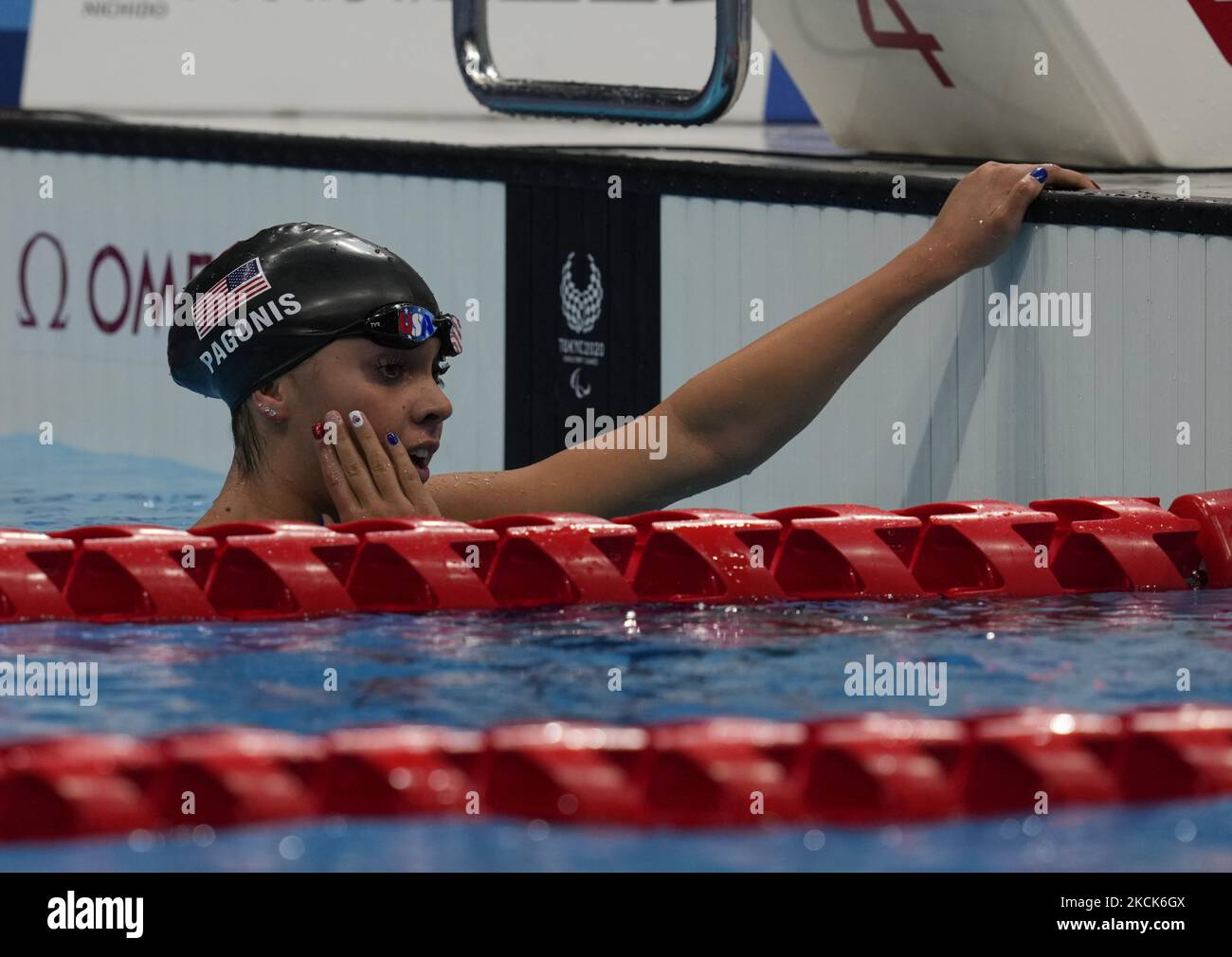 Anastasia Pagonis from USA winning gold and beating the world record ...
