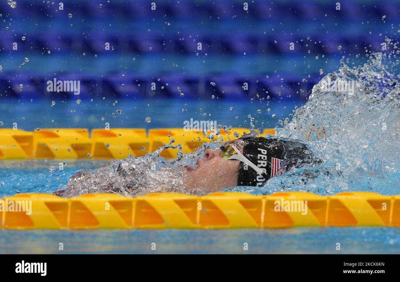 Gia Pergolini from USA winning gold and beating world record during ...