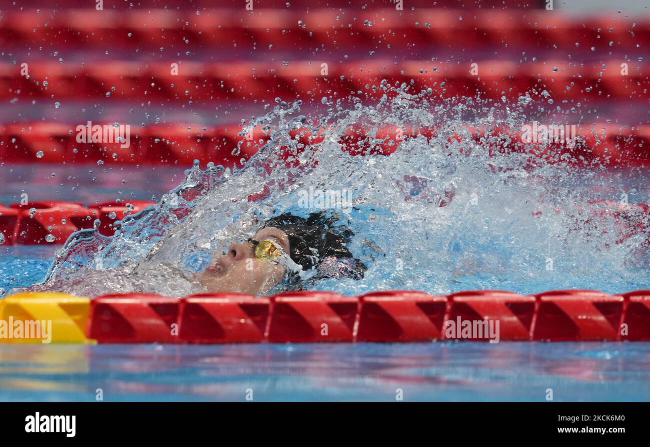 Gia Pergolini from USA winning gold and beating world record during ...