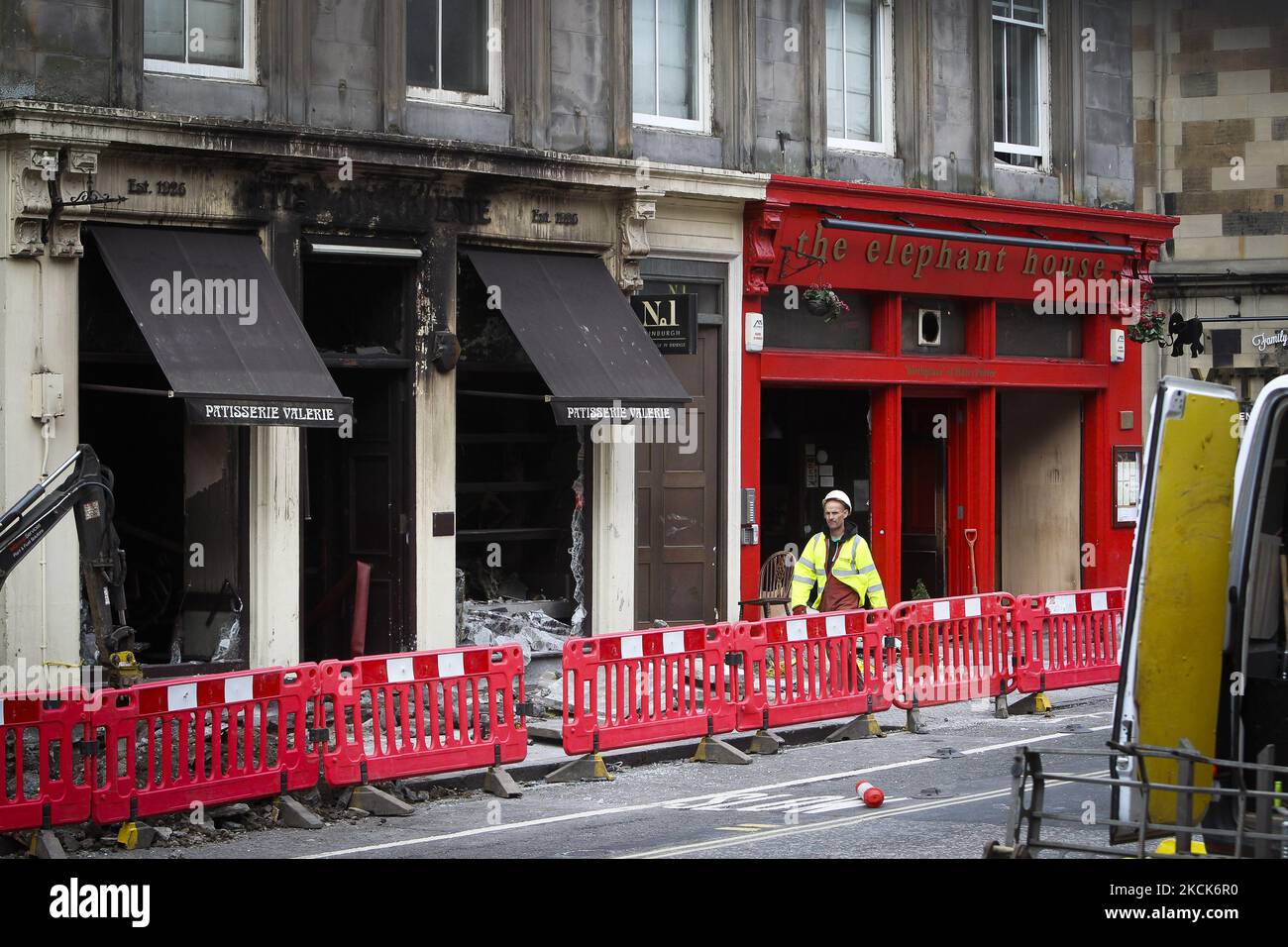 A general view of the Elephant House Cafe on George IV bridge on August ...