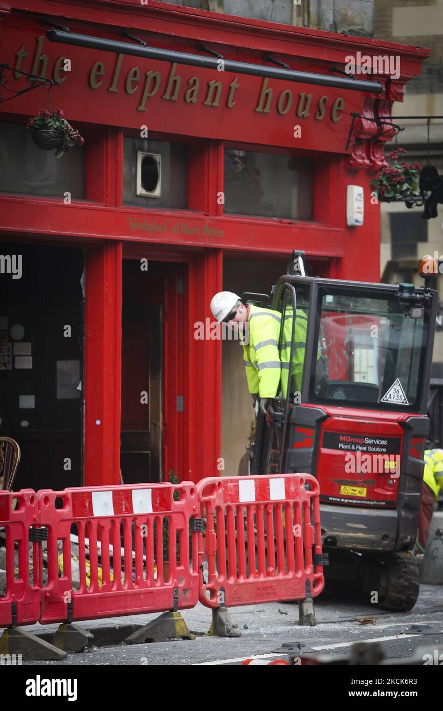 A general view of the Elephant House Cafe on George IV bridge on August ...