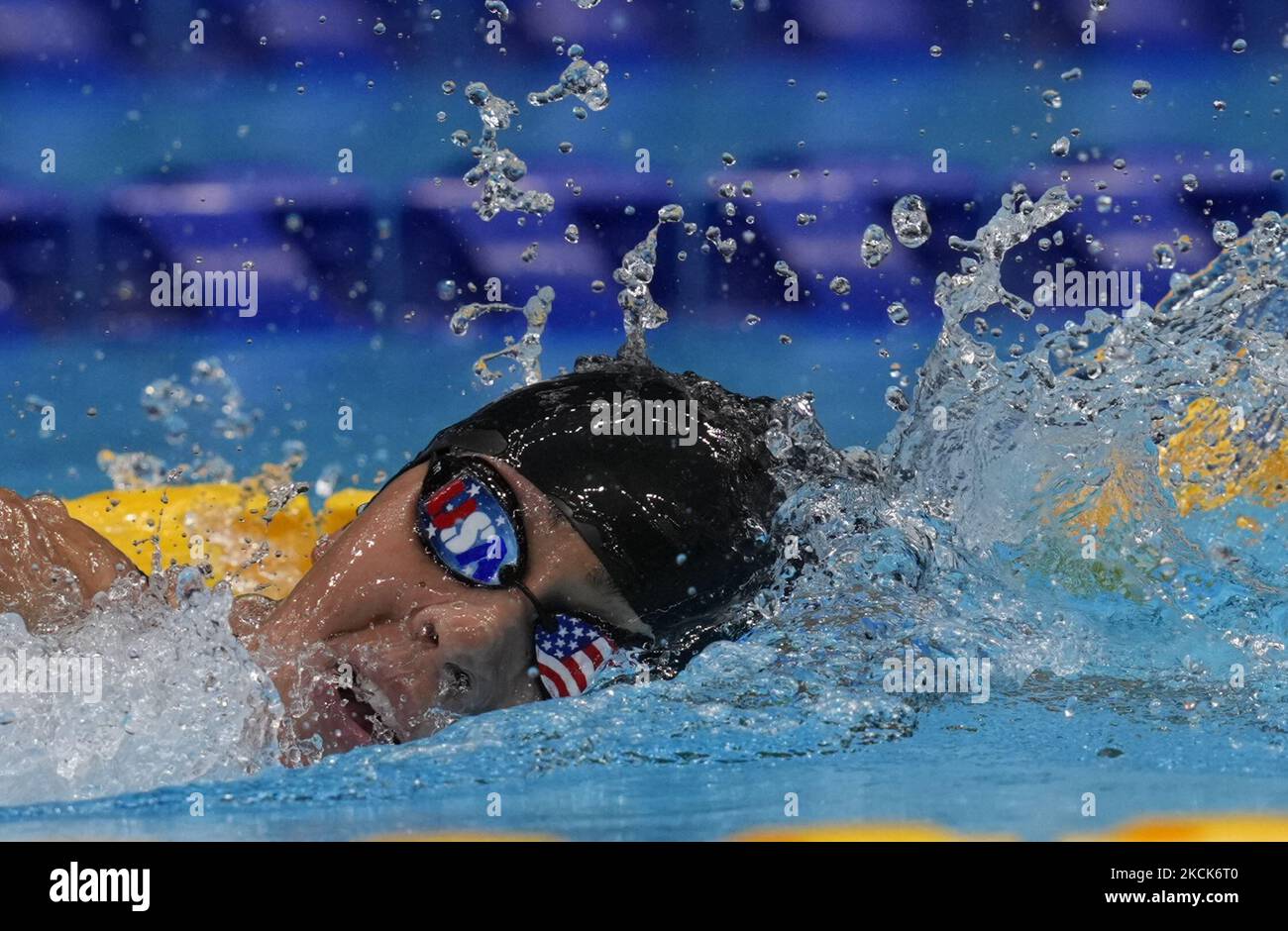Anastasia Pagonis from USA winning gold and beating the world record ...