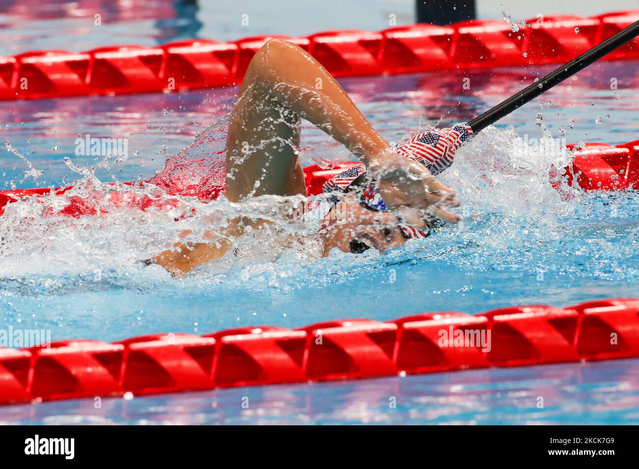 The 17 years old Anastasia Pagonis of Team USA won the first Paralympic ...