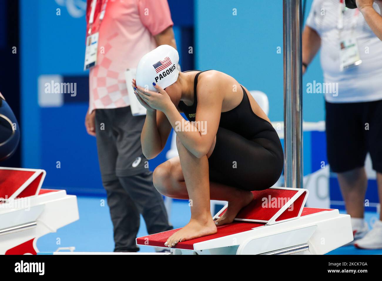 The 17 years old Anastasia Pagonis of Team USA won the first Paralympic ...