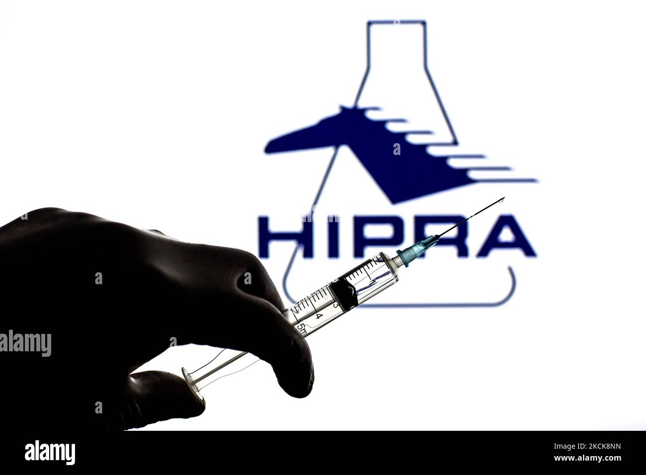 In this photo illustration, a close up of a hand holding a medical ...