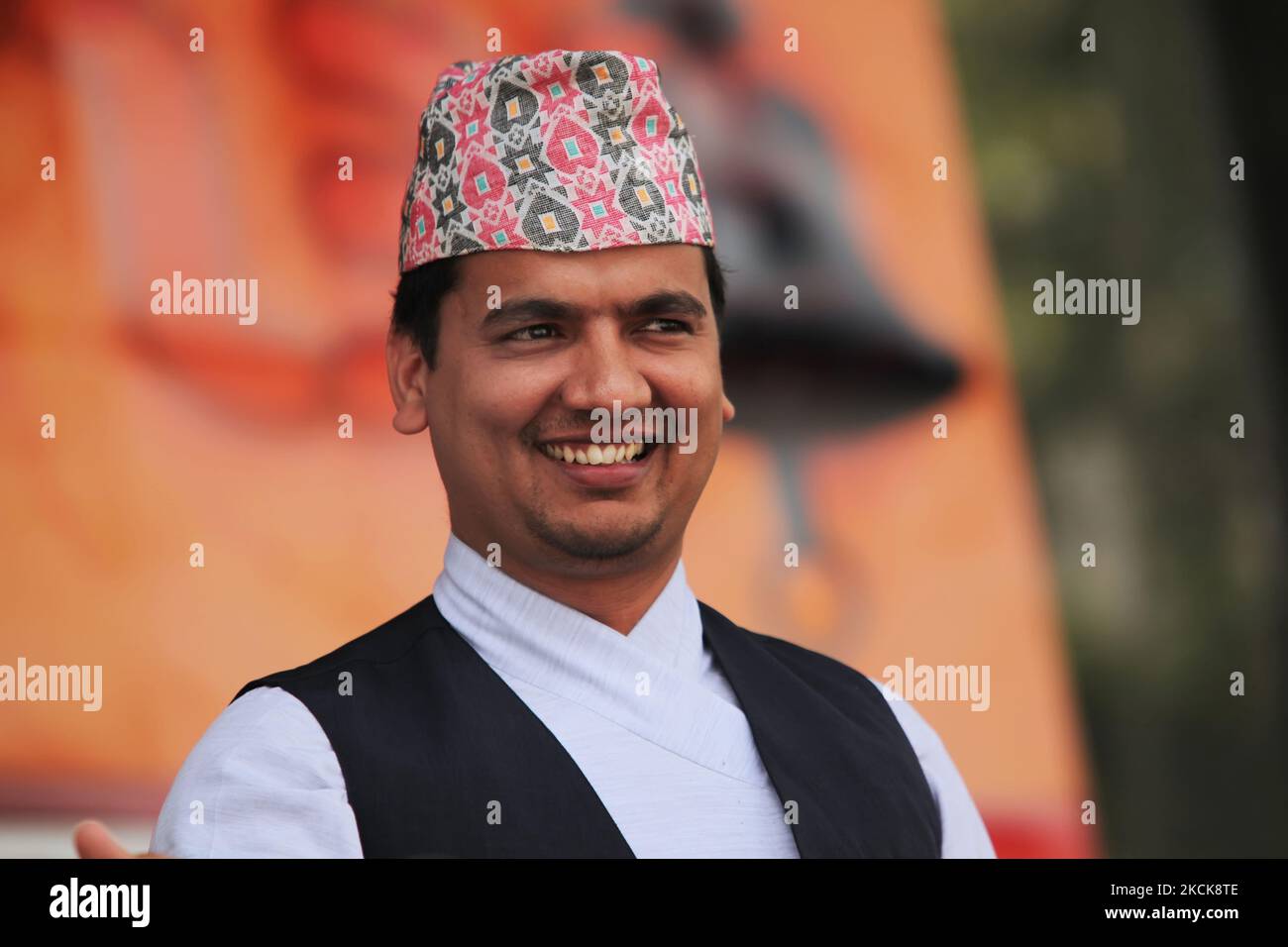 Renowned Nepali radio news announcer Budhi Krishna Sagar is the guest ...