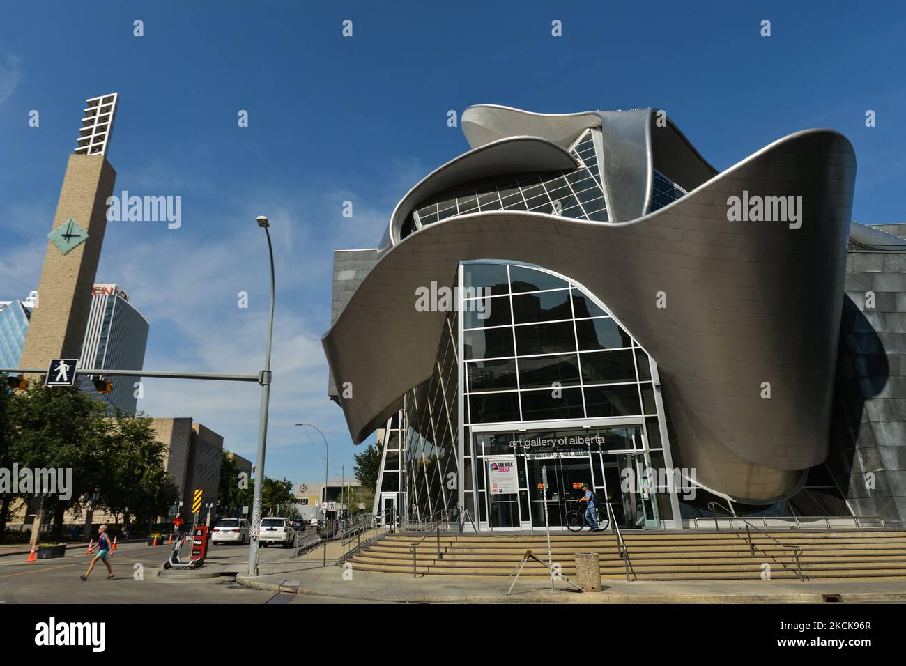 A general view of the Art Gallery of Alberta, located in Edmonton ...