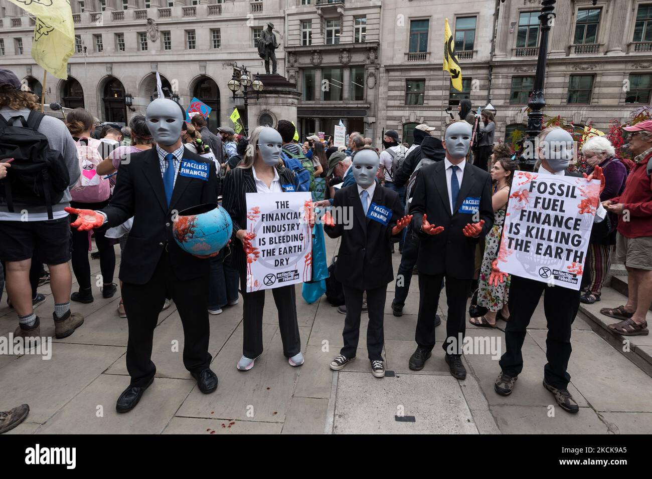 Fake blood stained hands hi-res stock photography and images - Alamy