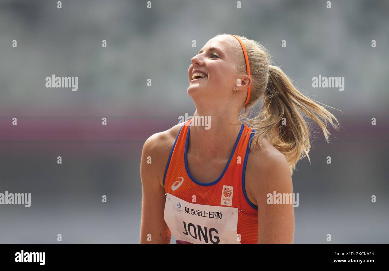 Fleur Jong from Nederlands winning and breaking the world record in ...
