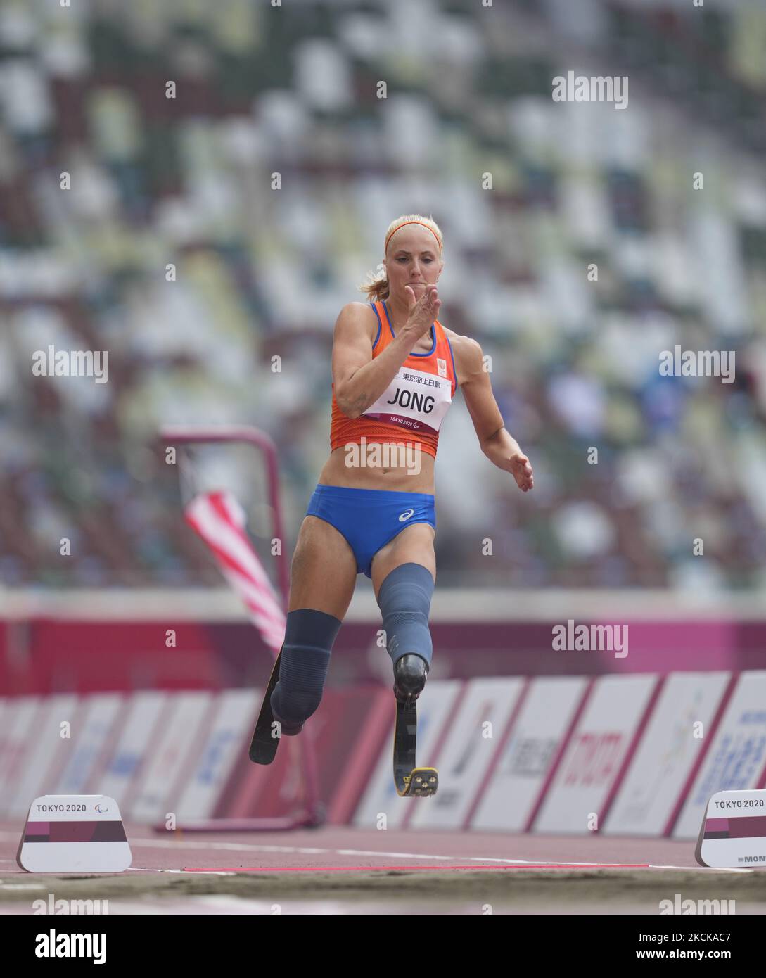 Fleur Jong from Netherlands winning and breaking the world record in ...