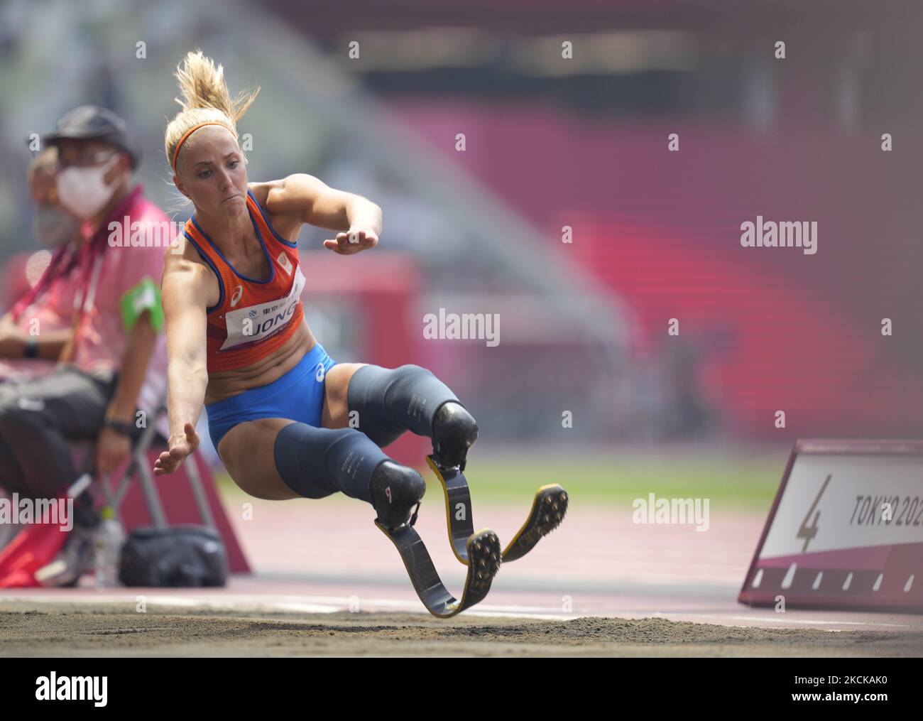 Fleur Jong from Netherlands winning and breaking the world record in ...