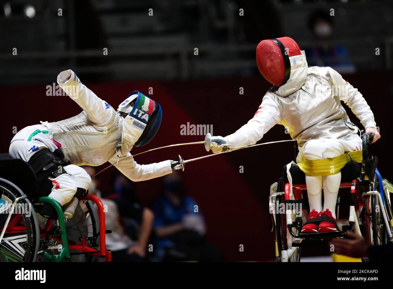 Beatrice ''Bebe'' Vio wins against Vasileva Ludmila Vasileva of Russian ...
