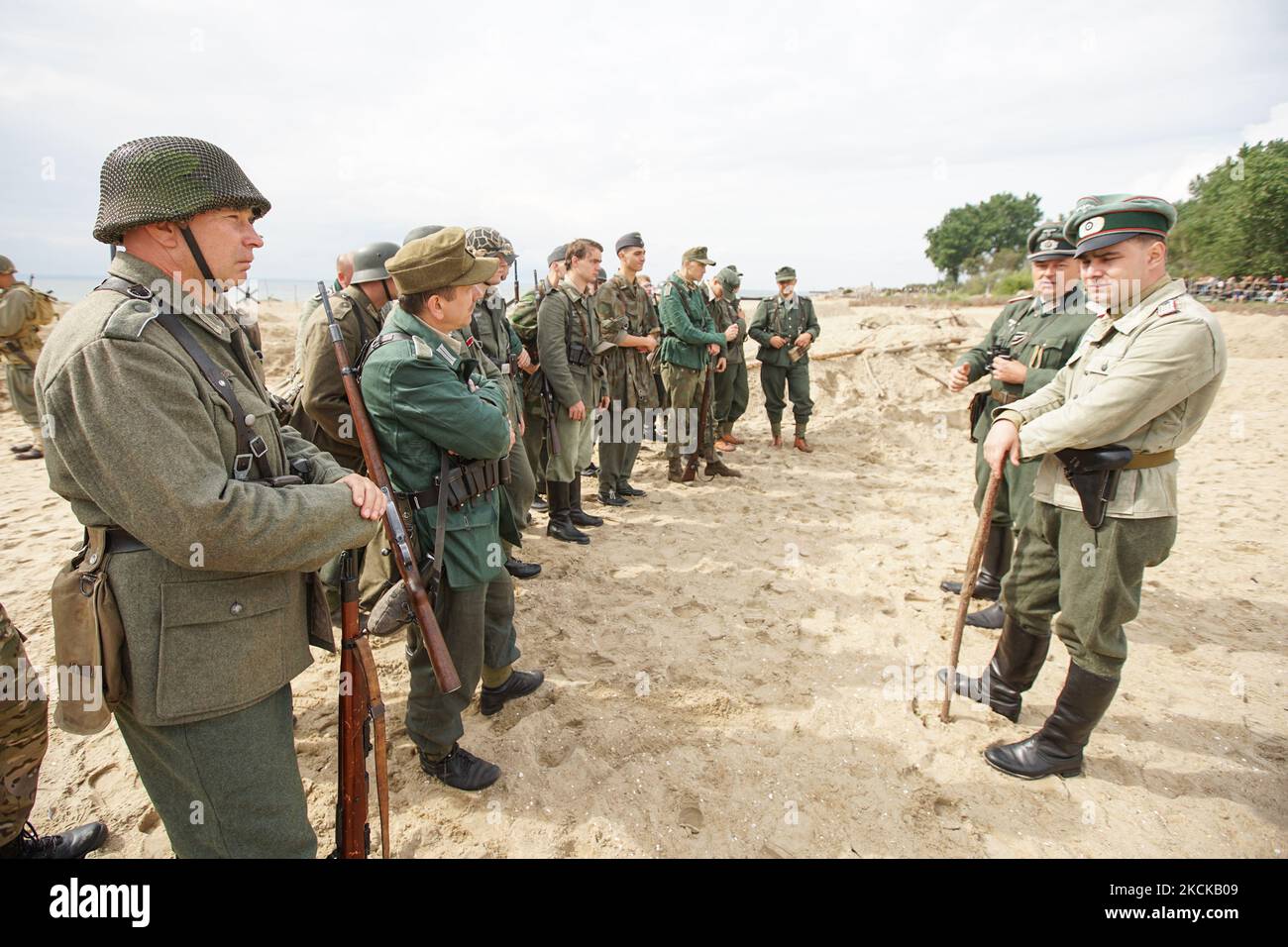 Nazi wehrmacht army re enactment hi-res stock photography and images ...
