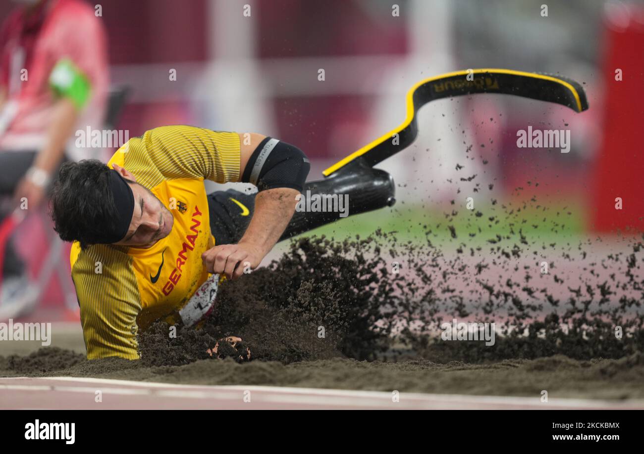 Ali Lacin from Germany at longjump during athletics at the Tokyo ...