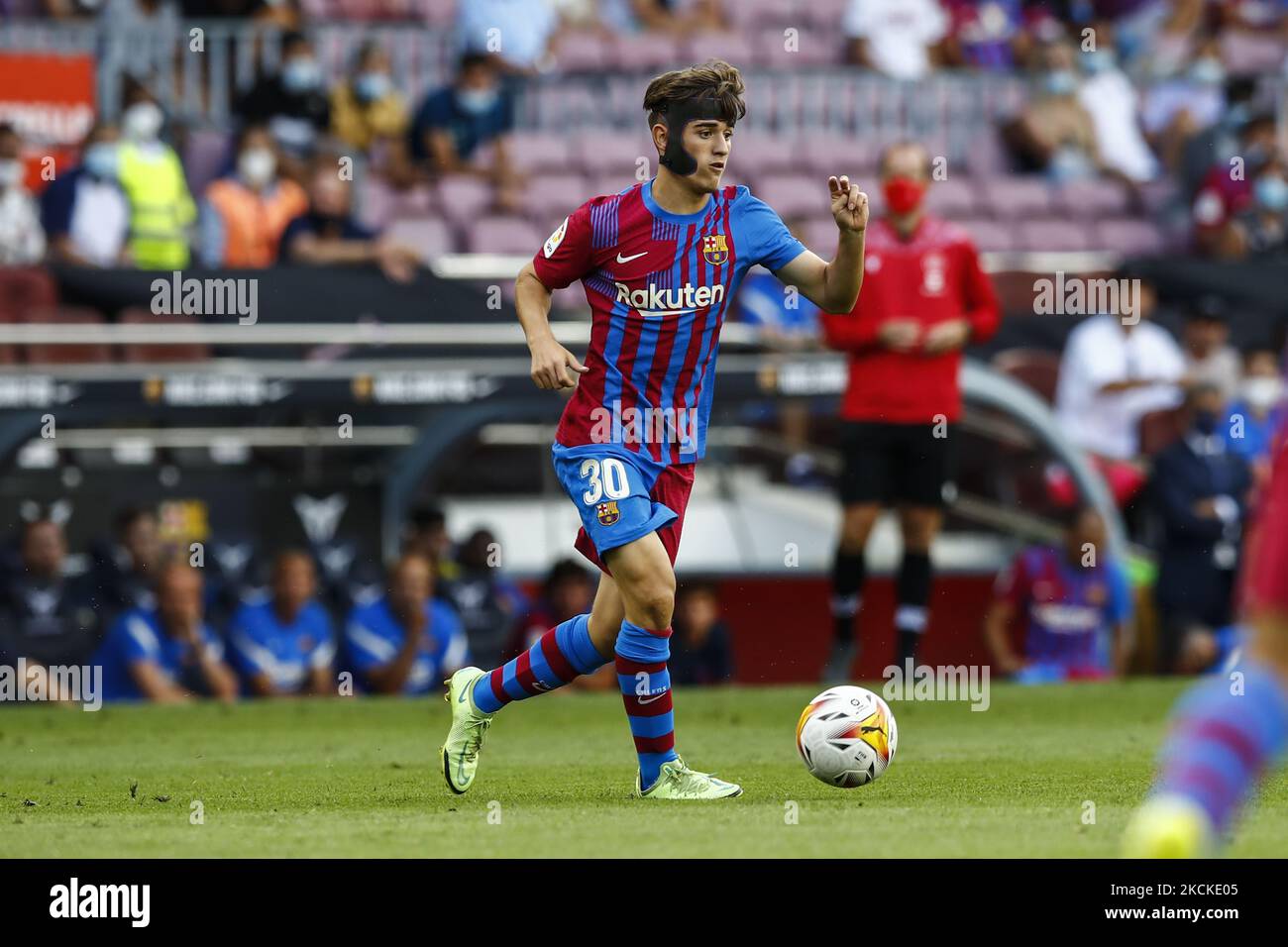 30 Gavi of FC Barcelona during the La Liga Santader match between FC ...