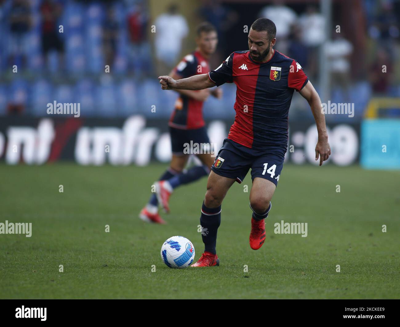 Davide Biraschi during the Serie A match between Genoa CFC and SSC ...