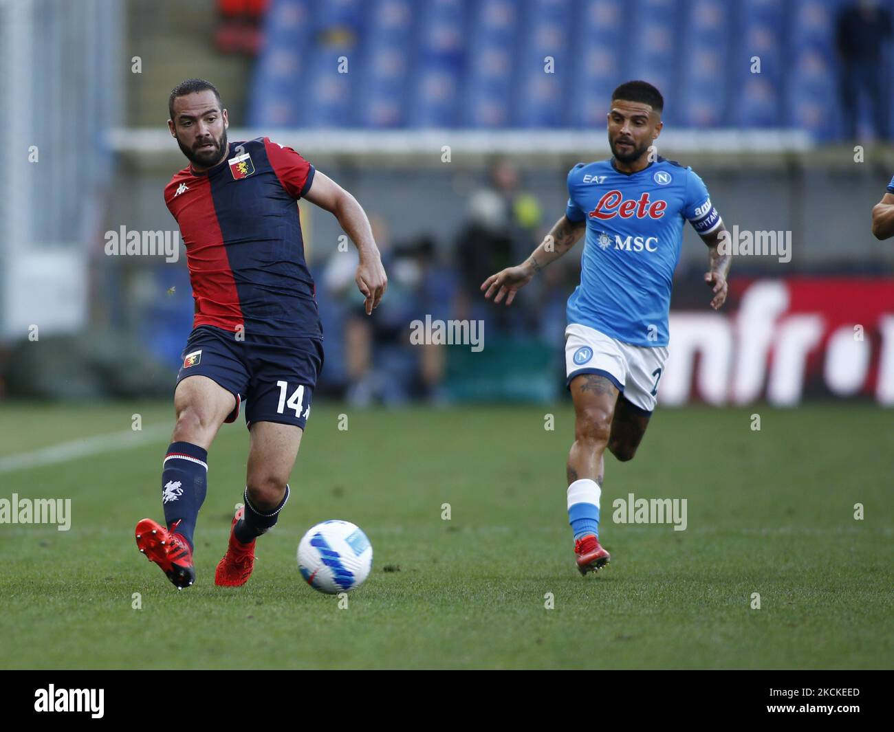Davide Biraschi during the Serie A match between Genoa CFC and SSC ...