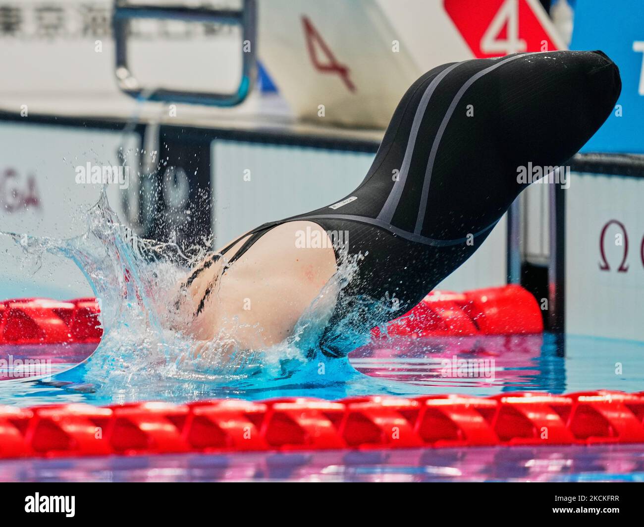 Ellie Challis from Great Britain at 100m during swimming at the Tokyo ...
