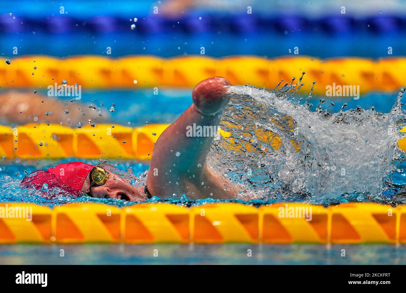 Ellie Challis from Great Britain at 100m during swimming at the Tokyo ...